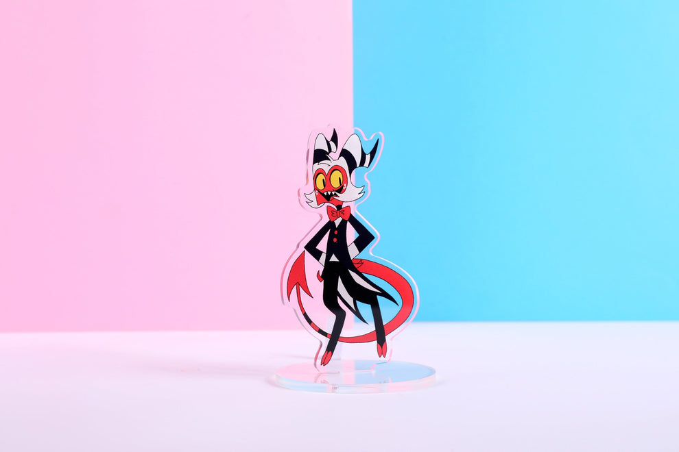 Helluva Boss Moxxie Double Sided Acrylic Standee | 4 Inch Standee ...